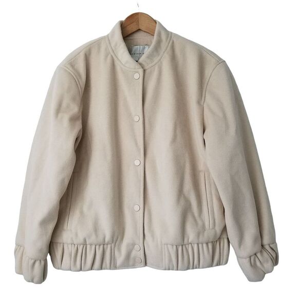 Endless Rose | Jackets & Coats | Endless Rose Oversized Felt Varsity ...